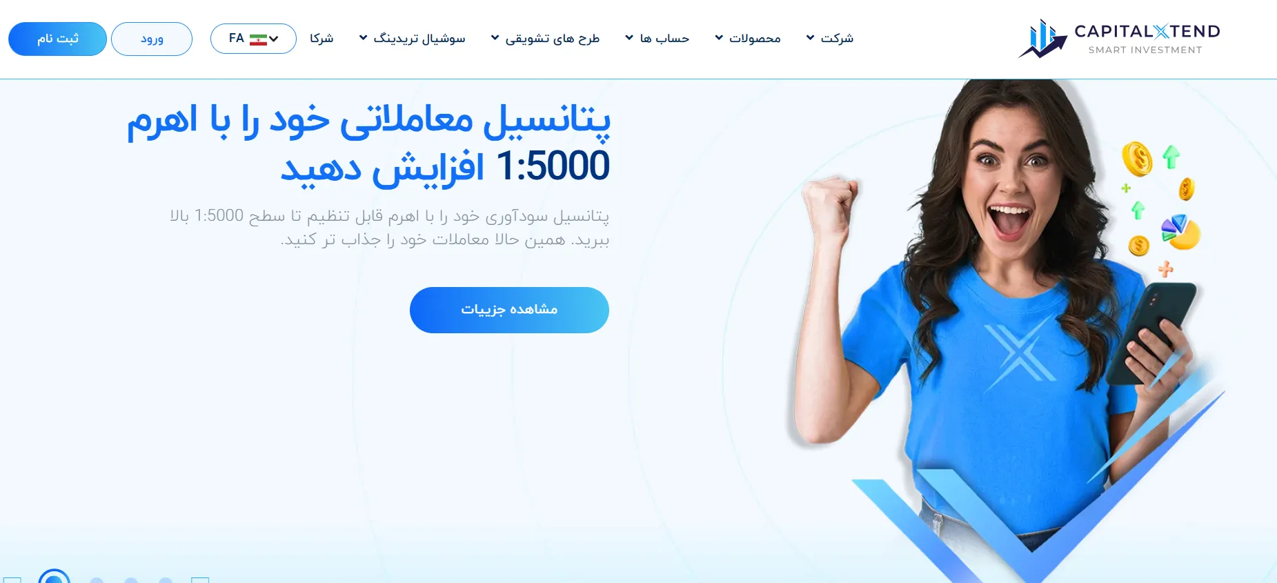 کپیتال اکستند + نقد و بررسی جامع (capitalxtend بروکر 2025)