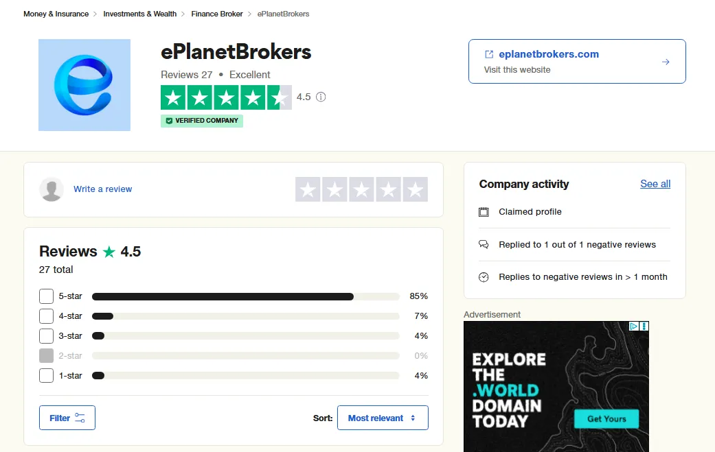 بررسی بروکر eplanet + معایب بروکر ای پلنت (آپدیت 2025)